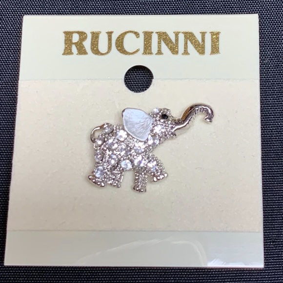 Rucinni | Jewelry | Rucinni Elephant Pin | Poshmark